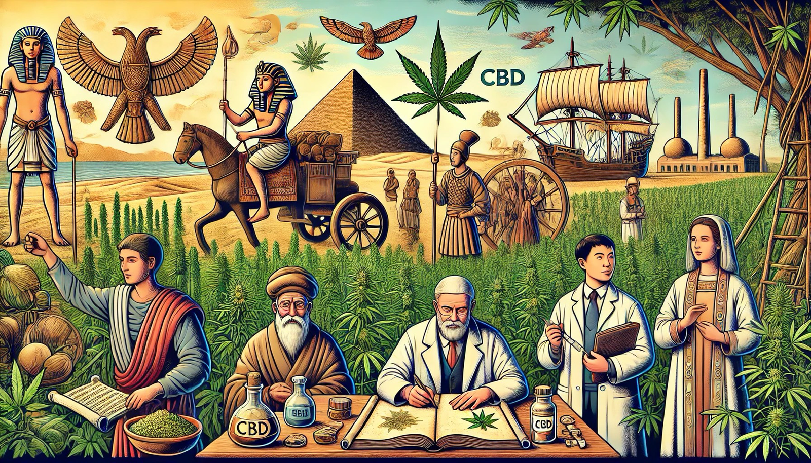L’Histoire Fascinante du Chanvre à Travers les Âges – BlatoCBD